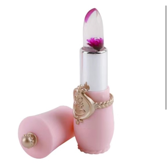 Makeup | 2 Pc Color Change Crystal Flower Long Lasting Jelly Lipstick ...